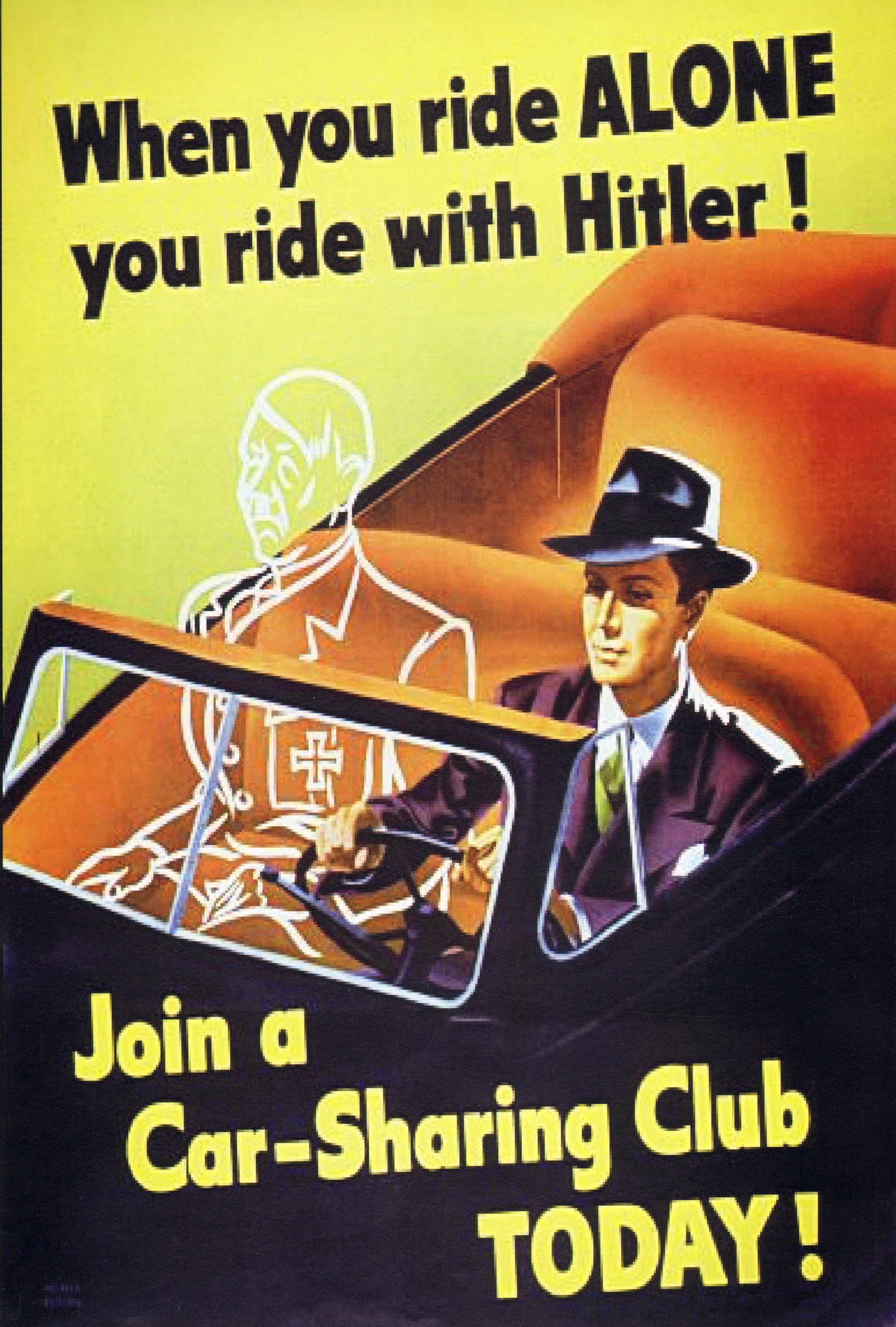 Ride With Hitler Poster – Alberene Royal Mail