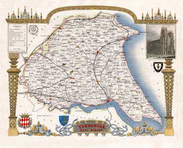 East Yorkshire Map Poster – Alberene Royal Mail